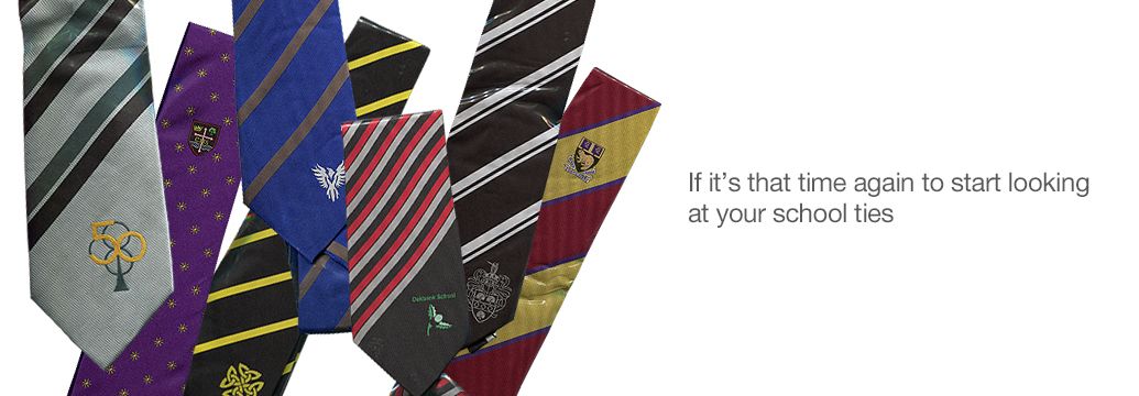 Secondary School Ties Manufactured and Supplied