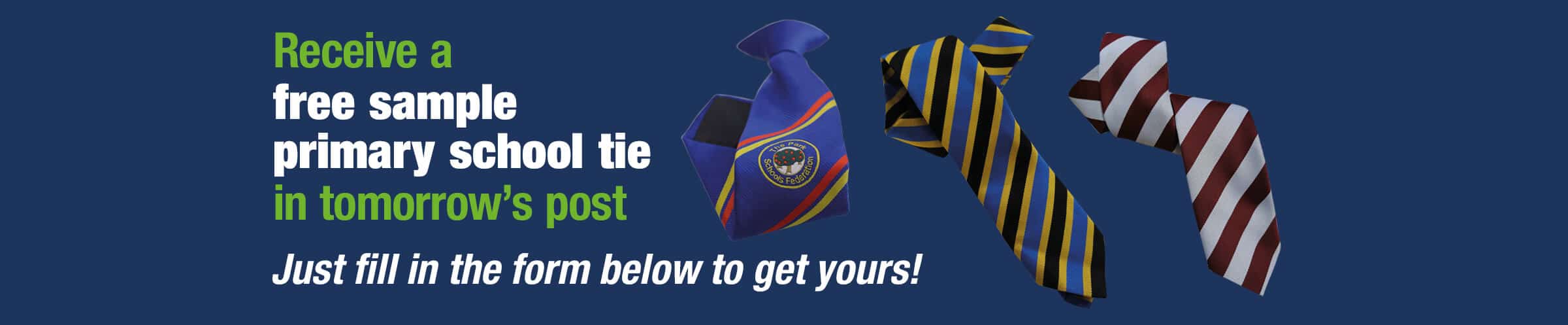 Primary School Ties For Infants And Juniors