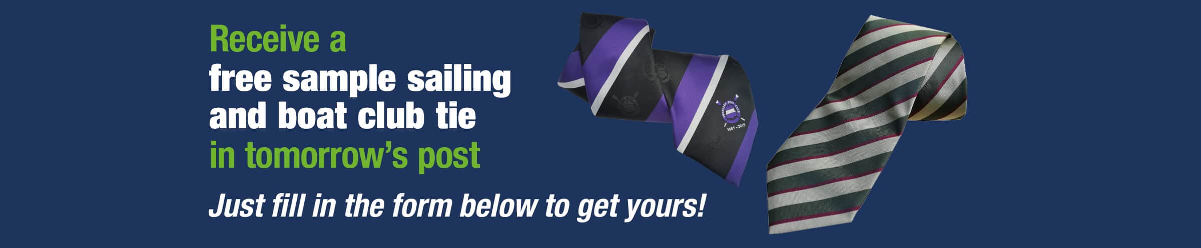 Boat Club Ties, Rowing Club Ties & Sailing Club Ties